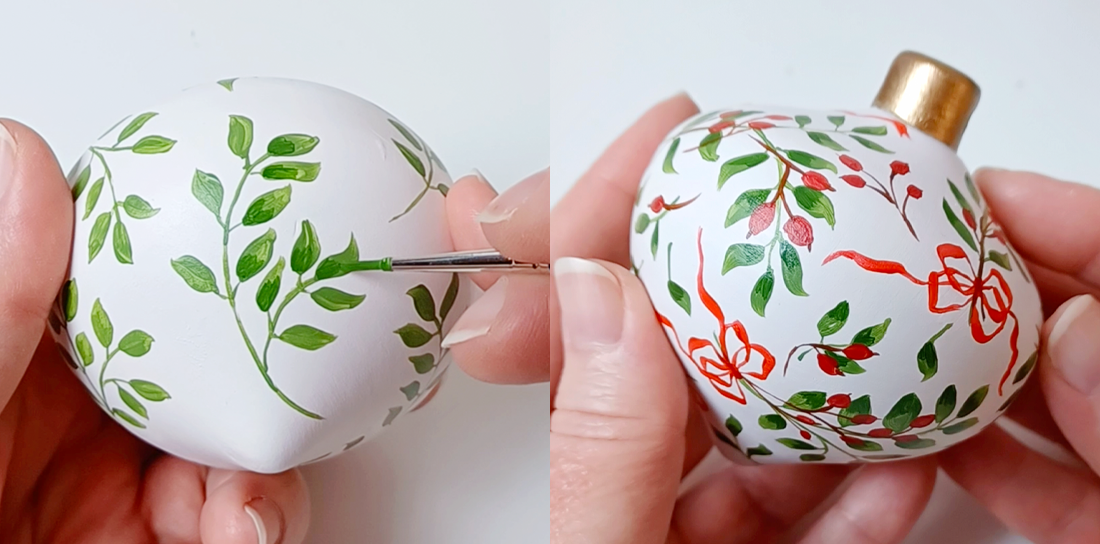 Berries and Bows Christmas Ornament – Paper Prairie